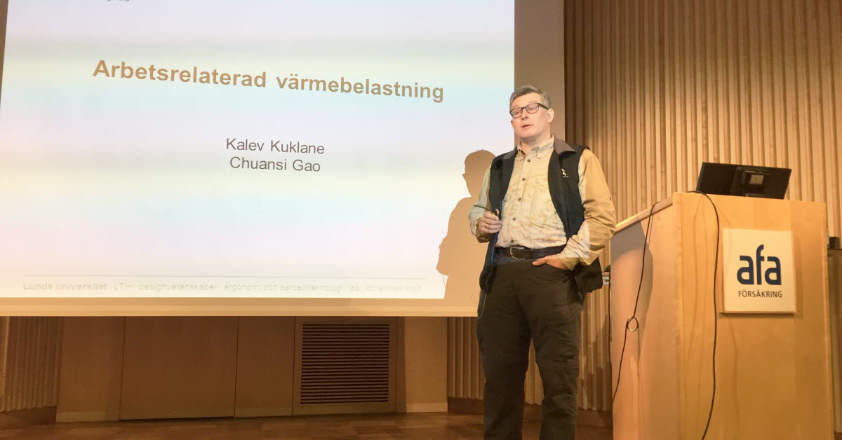 Samlad kunskap om arbete i varma miljöer